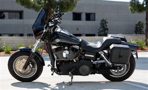 Viking Outlaw 10l Small Quick Mount Harley Dyna Fat Bob Fxdf Hard Solo