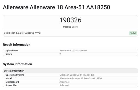 GeForce RTX 5080 Laptop GPU Tested In OpenCL First Ever Performance