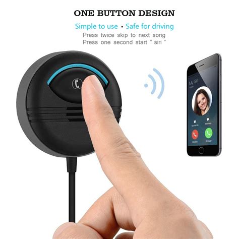Hand Free Bluetooth Receiver Connect Aux Bluetooth Handsfree Car Kit