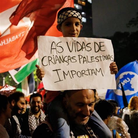 Em Sp Movimentos Sociais Realizam Ato Contra O Genoc Dio Das Crian As Palestinas Nesta Sexta