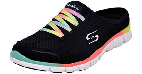 Skechers Sport No Limits Slip On Mule Sneaker In Black Lyst