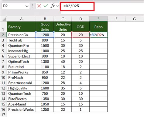How To Calculate Ratio In Excel 4 Useful Methods MyExcelOnline