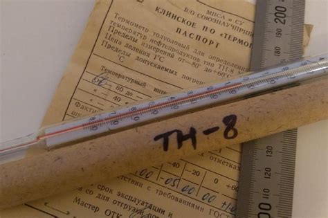 Термометр нефтяной ТН 8 диапазон -80+60 °С цена деления 1°С ка... - 700 ...
