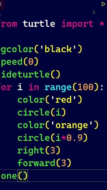 Beautiful Turtle Video Whatsapp Status Video Programming Shorts Pythonprogramming Youtube
