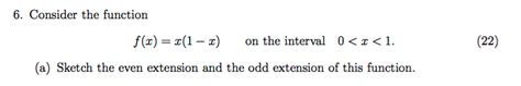 solved consider the function f x x 1 x on the interval