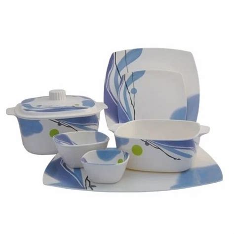 Sharewell 40 Square Melamine Dinner Set For Home Packaging Type
