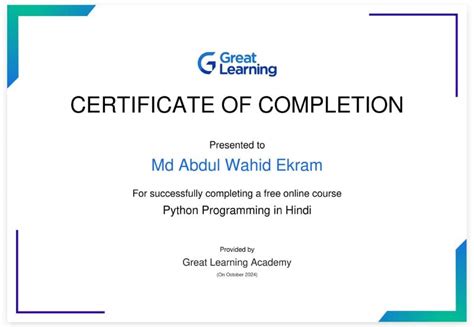 Abdul Wahid On Linkedin Pythoncertified Pythondeveloper