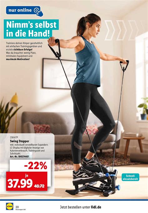 Crivit Swing Stepper Angebot Bei Lidl Prospekte De