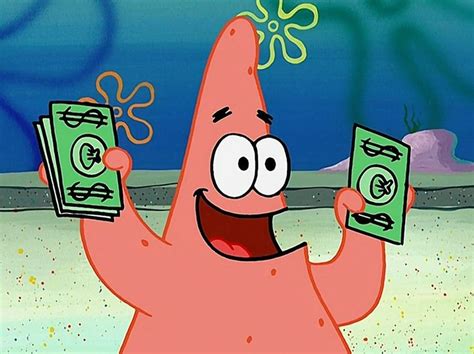 Spongebob Squarepants Patrick Star Karakter Yang Sangat Pemalas Di