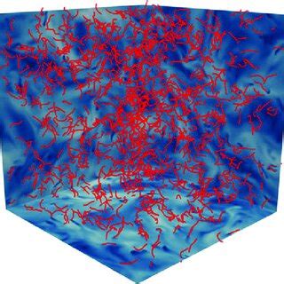 Snapshot From A Direct Numerical Simulation Of Homogeneous Isotropic