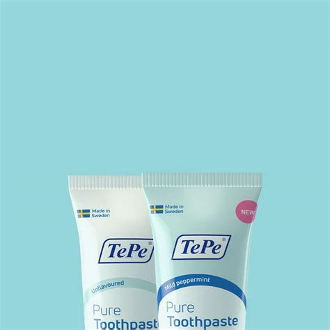Tepe Pure Toothpaste For Sensitive Gums And Dry Mouth