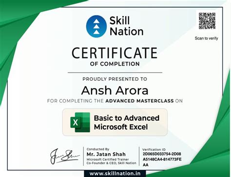 ansh arora on linkedin excel skillnation professionaldevelopment gratitude dataanalysis…