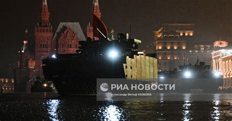 Репетиция парада Победы на Красной площади РИА Новости Медиабанк
