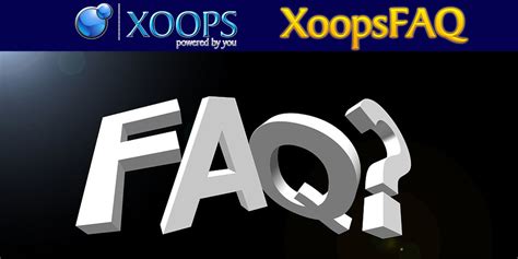 Github Xoopsmodules X Xoopsfaq A Simple But Powerful Faq Module That Includes Permissions