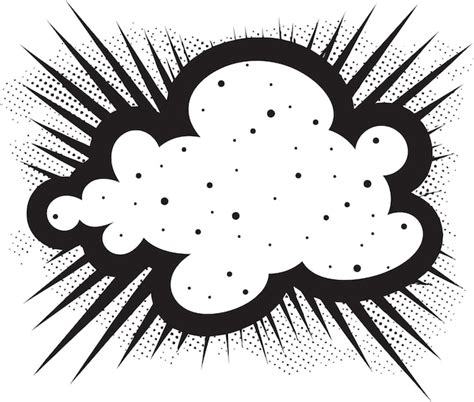 Premium Vector Dynamic Discourse 80 Words In A Popart Speech Bubble