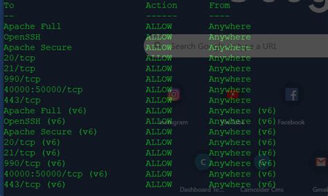 Apache How To Open Ports On Ubuntu In Google Cloud Platform Stack Overflow