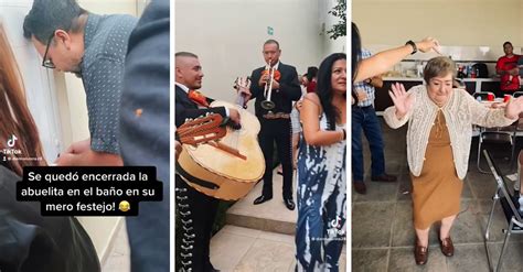 Mariachis Llegaron Cuando La Abuela Estaba Atrapada En El Baño