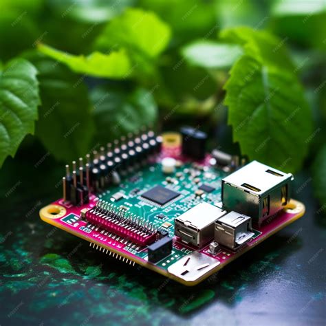 Premium Ai Image Microcontroller Raspberry Pi Generated With Ai Tool