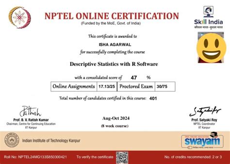 Isha Agarwal On Linkedin Nptel Descriptivestatistics Rprogramming