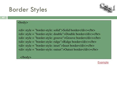 Ppt Tp 2543 Web Programming Cascading Style Sheet Css Powerpoint