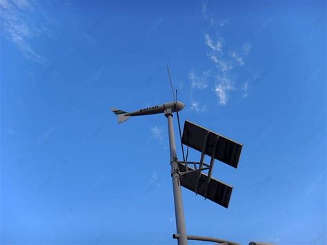 太陽能風能路燈綠色低碳節能減排 照片背景圖桌布圖片免費下載 Pngtree