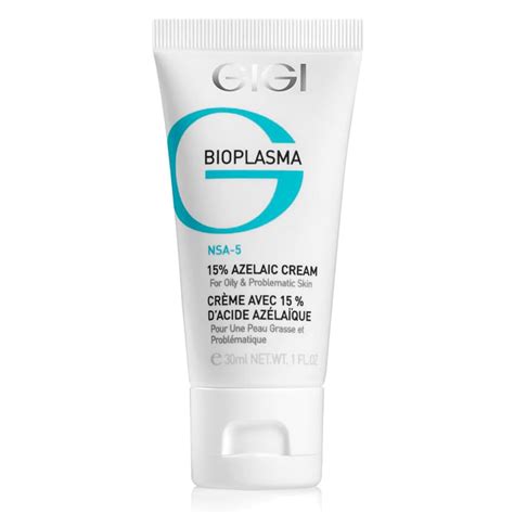24074 Крем с азелаиновой кислотой GIGI Bioplasma 15% Azelaic Cream, 30 мл