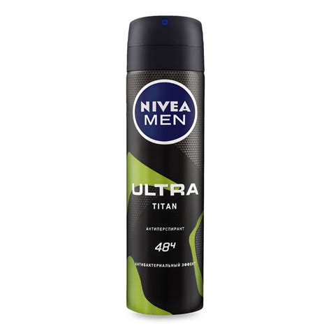 Дезодорант Nivea Men Ultra Titan антиперспірант 150мл – онлайн ...