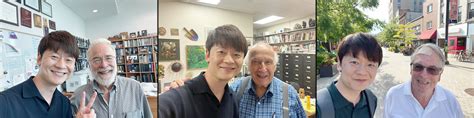 Prof Seung Ho Yu With Professors Ithaca Gallery Electrochemical
