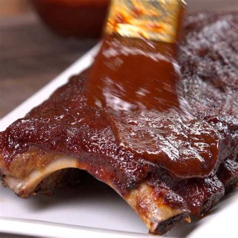 Baked Bbq Ribs With Dry Rub And Bbq Sauce Recipe Tiphero