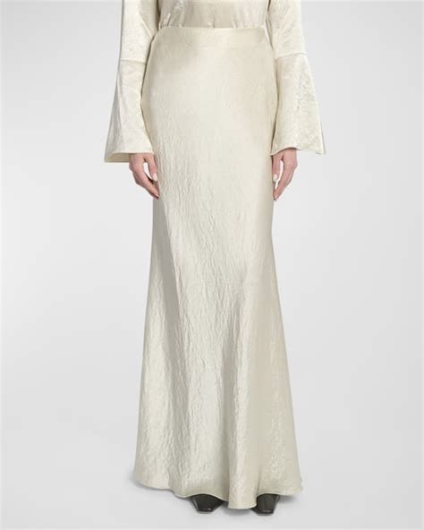 Rohe Overlap Maxi Skirt Neiman Marcus