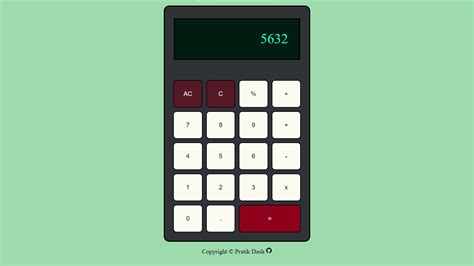 GitHub Pratik Dash TOP Calculator A Calculator App Made Using HTML