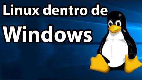 Como Instalar El Subsistema De Windows Para Linux Youtube