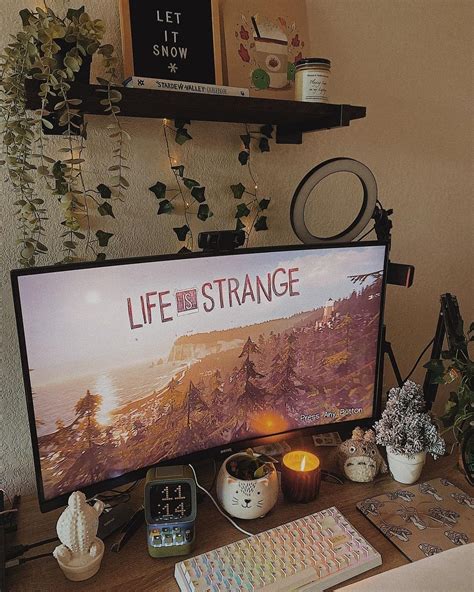 Desk Setup Компьютерные залы Интерьер Дизайн