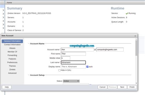 在 CentOS 7 RHEL 7 Ubuntu 18 04 上安装 Zimbra 9