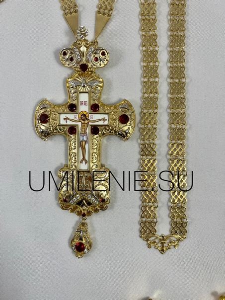 Umilenie Su ⚜Крест наперсный серебряный с финифтью и цепью ⏩Цена 83 850 00 ₽ ОПЛАТА ВКонтакте