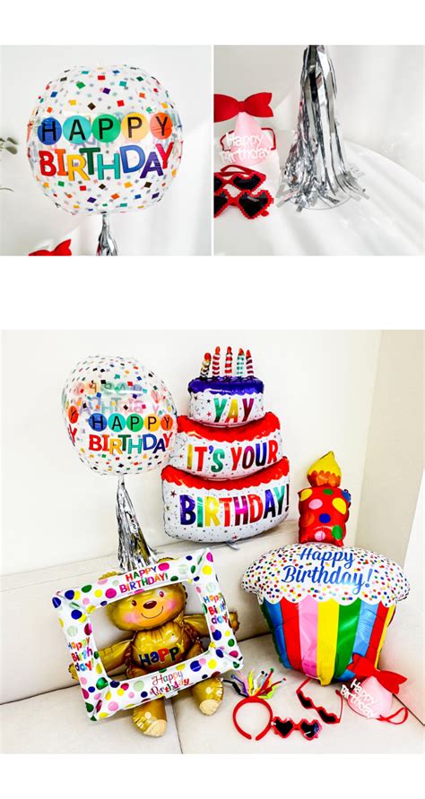 생일풍선 대형 케이크 풍선 해피벌스데이 두돌생일상 생일 파티