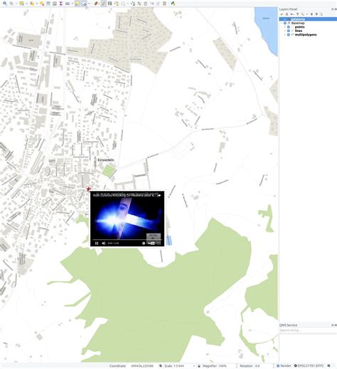 How To View A Video Using Map Tip Qgis 216 Geographic Information