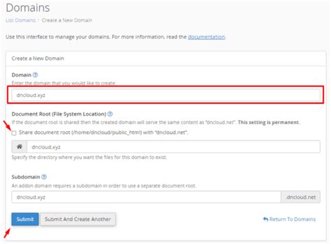 Hướng dẫn Addon Domain và thêm Sub Domain trên cPanel