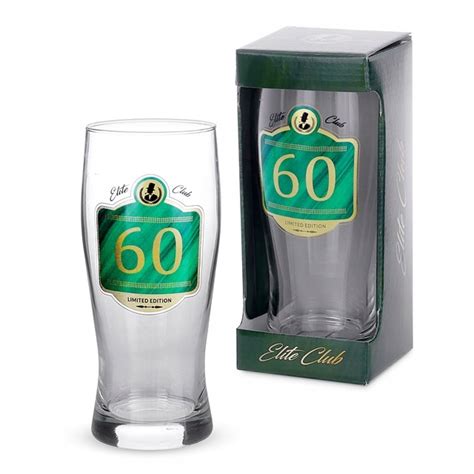 Szklanka Pokal Do Piwa Upominek Na 60 Urodziny 13509731507
