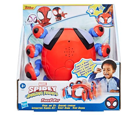 Marvel Spidey And His Amazing Friends Trace E Bot Electronic Spider Bot Toy Big Lots