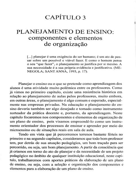 Gesser Verônica O Planejamento Educacional Da Gênese Histórico