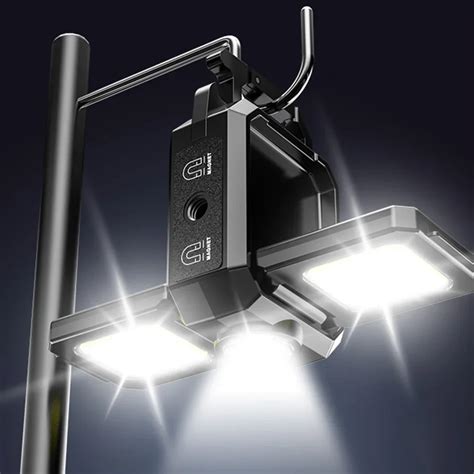 Мини брелок светильник 1000lm Cob Led Xpe Карманный рабочий фонарь Usb перезаряжаемый фонарик