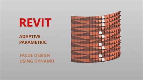 Revit adaptive parametric deign tutorial ( facade design ) - YouTube