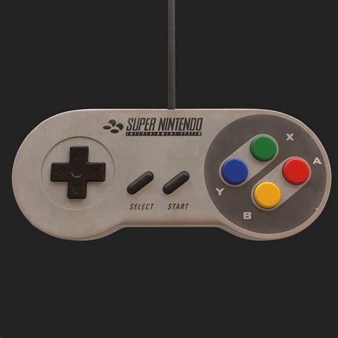 Artstation Super Nintendo Snes Controller