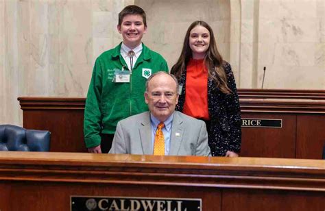 Cross County Siblings Serve As Pages For Sen Caldwell At Arkansas