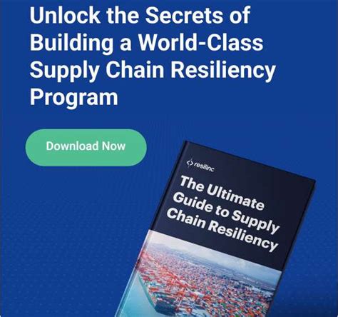 The Ultimate Guide To Supply Chain Resiliency Whitepaperexperts
