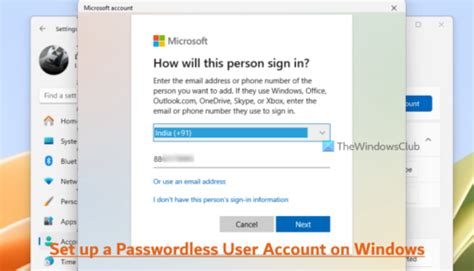 How To Set Up A Passwordless User Account On Windows 11
