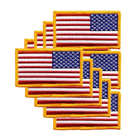 Us Flag Reverse Color Patch Ammo Can Man