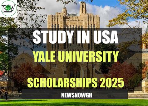 Study In Usa Yale University Scholarships 2025