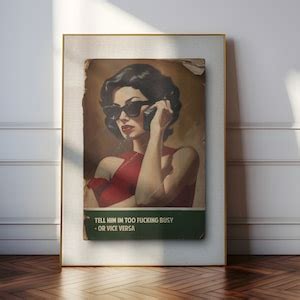 Tell Him I M Too Fucking Busy Or Vice Versa James Mcqueen Harland Miller Connor Brothers